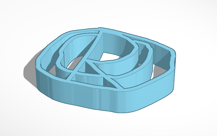 3D design revengers sign | Tinkercad