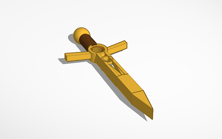 3D design Sword of Naa - Tinkercad