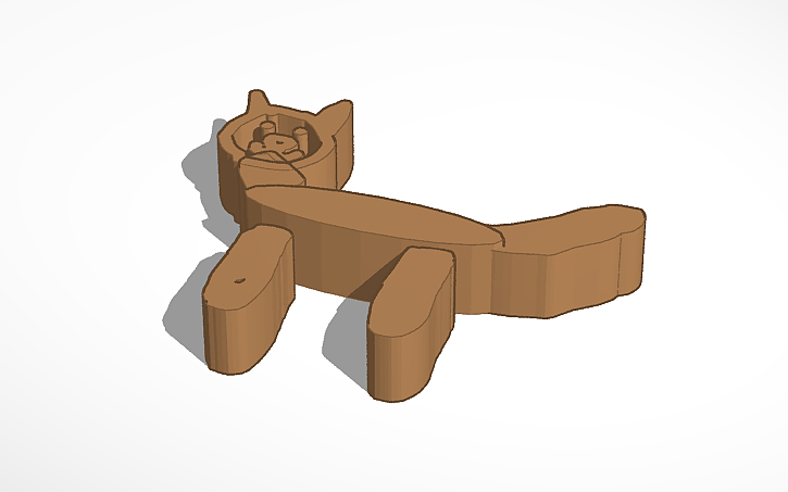 3D design Cute Kitten | Tinkercad