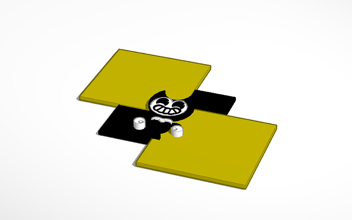 3D design bendy - Tinkercad