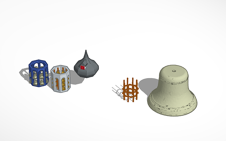 3D design Toren 8 zijden - Tinkercad