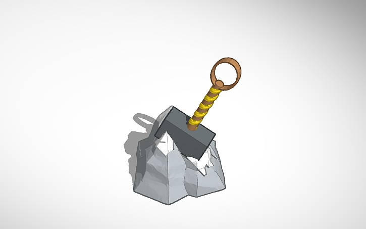 3D design Mjolnir | Tinkercad