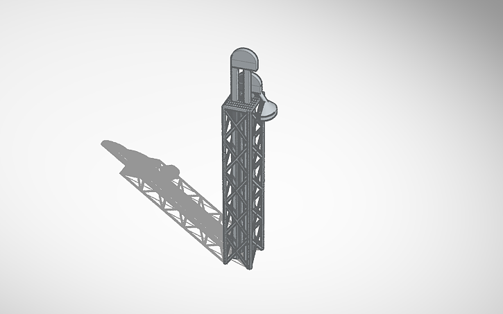 3D design grain leg - Tinkercad
