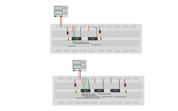 Circuit design LAB 2 - Tinkercad
