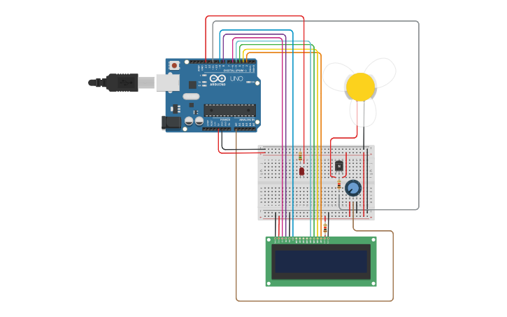 Circuit design Proyecto Sensores Grupo Actuadores - Tinkercad