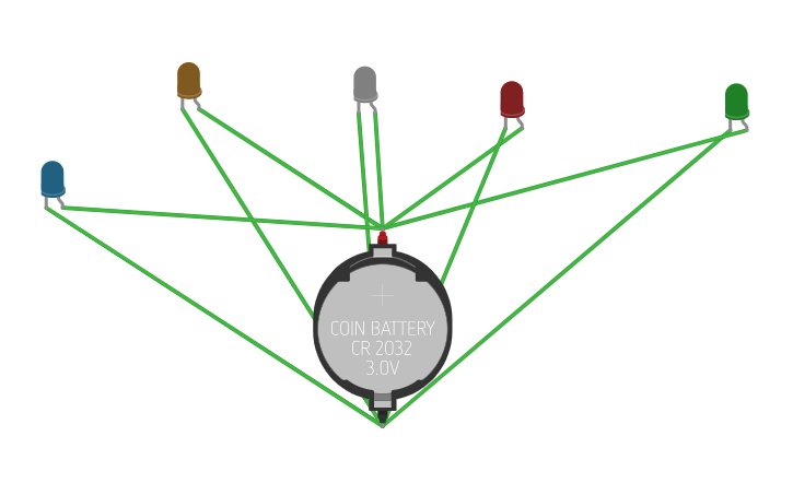 Circuit Design Simple Series Cicuit Tinkercad