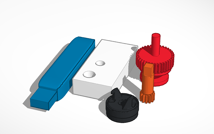 3D design bey blade string lancher v2 - Tinkercad