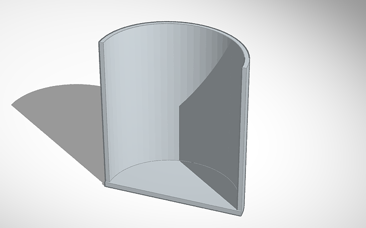 3D design quansa hut - Tinkercad