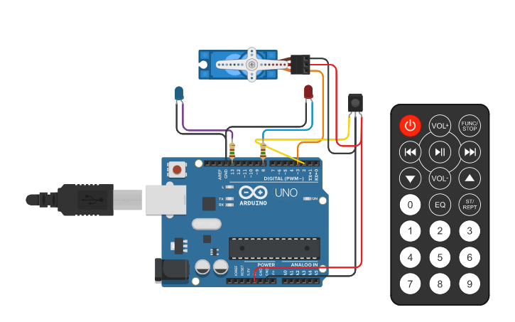 Circuit design U3-TP3 ejercicio 4 parte 4 | Tinkercad Circuit design U3-TP3 ejercicio 4 parte 4 | Tinkercad