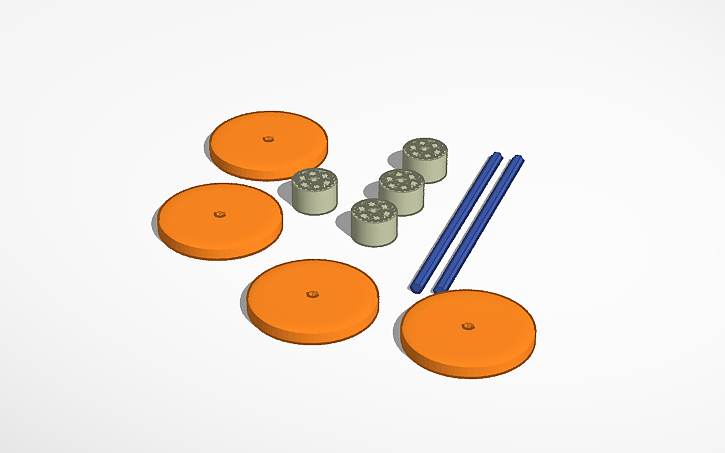 3D design odyssey car parts - Tinkercad