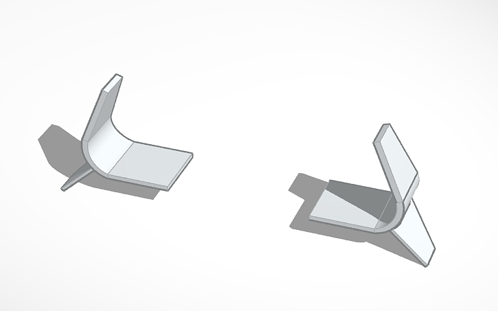 3D design Scimitar Winglets - Tinkercad