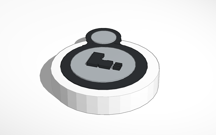3D design Dead orbit logo - Tinkercad