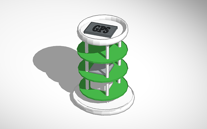 3D design CanSat - Tinkercad