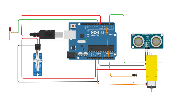 Circuit design sensor de luz | Tinkercad