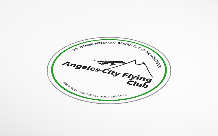 3D design ACFC Logo - Tinkercad