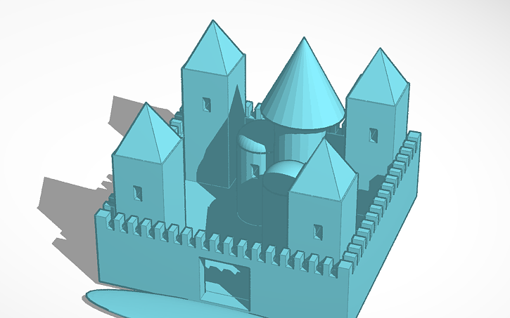 3D design My Castle - Tinkercad