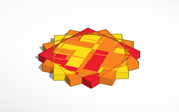 3D design Sun - Tinkercad