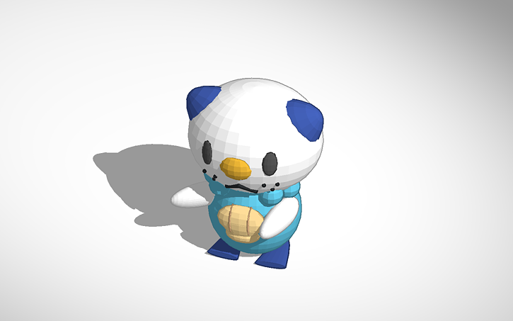 3D design Oshawott/Ditto | Tinkercad