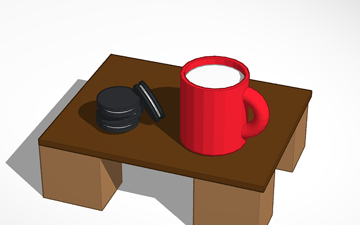 3D design Oreo Love ;) - Tinkercad