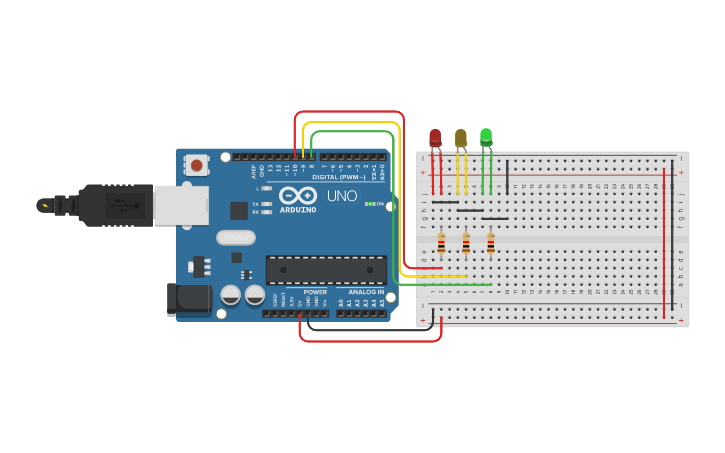 Circuit design Project 3 - Tinkercad
