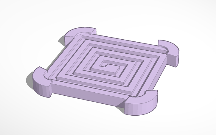 3D design Sculpture base design. | Tinkercad