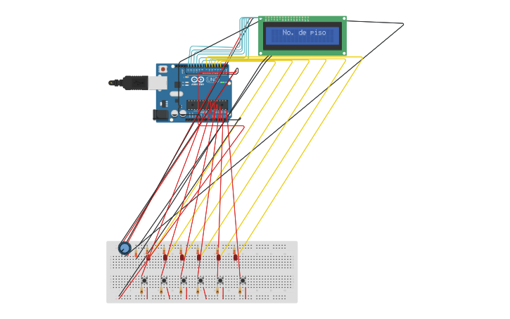 Circuit design PROYECTO FINAL MICRO - Tinkercad