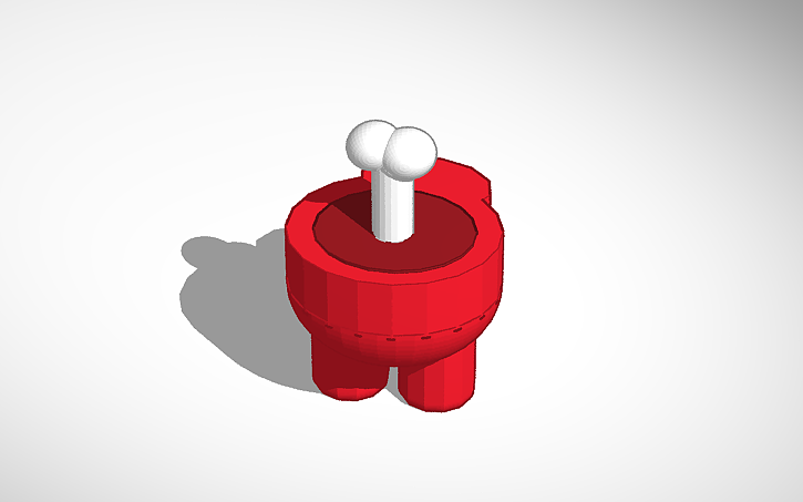 3D design Among Us (DEAD) | Tinkercad