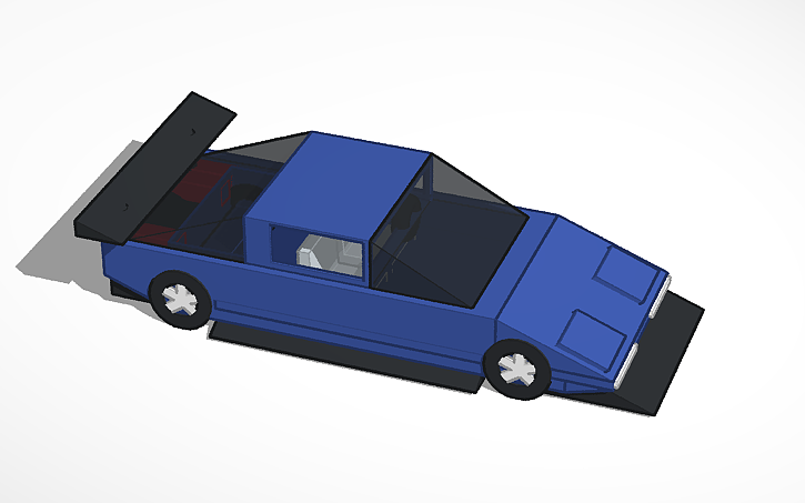 3D design 1994 corvette souped up - Tinkercad