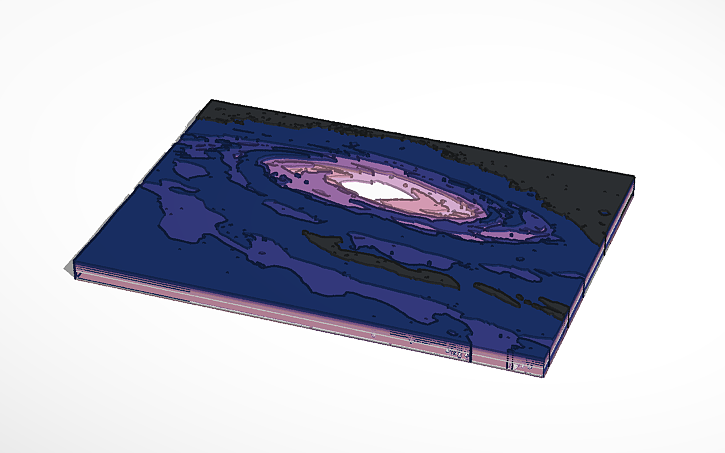 3D design Galaxy - Tinkercad