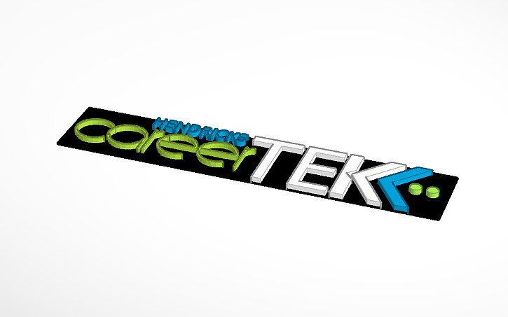 3D design Hendricks career TEK | Tinkercad