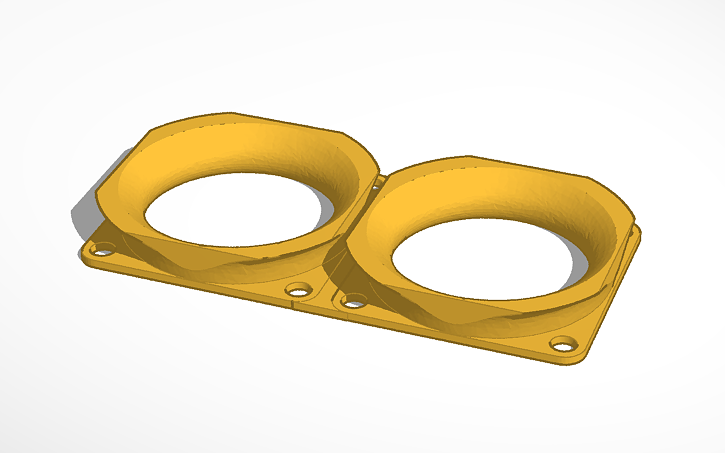 3D design Server Fan Venturi - Tinkercad