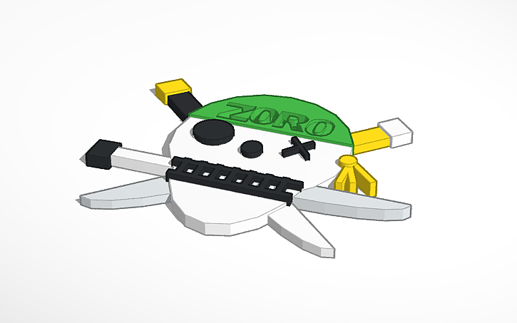 3D design zoro - Tinkercad