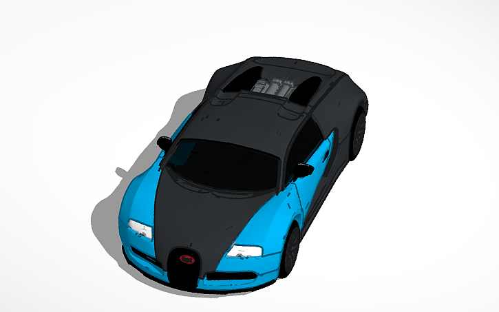 3D design BUGGATI BUGGATI BUGGATI - Tinkercad