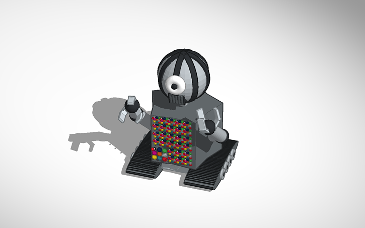 3d Design Robot Tinkerbot Please View Up Close Tinker Er Tinkercad