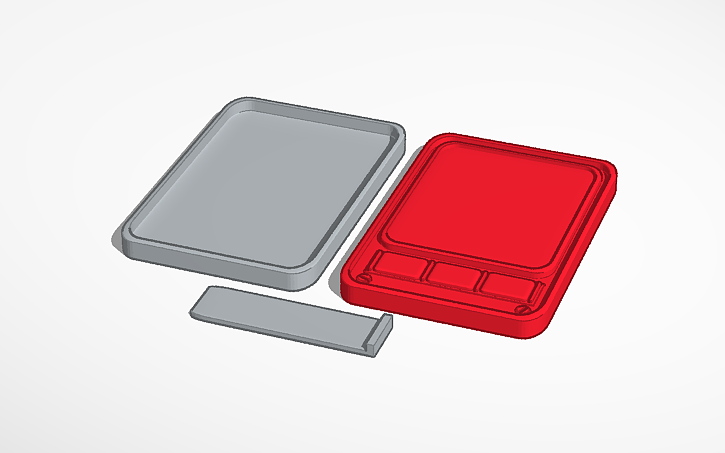 3D design TF2 Spy Cigarette Case - Tinkercad
