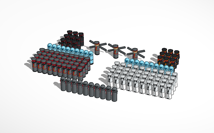 3D design The legions march - Tinkercad