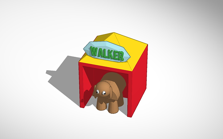 3D design Stunning Dog house. MARGARET | Tinkercad