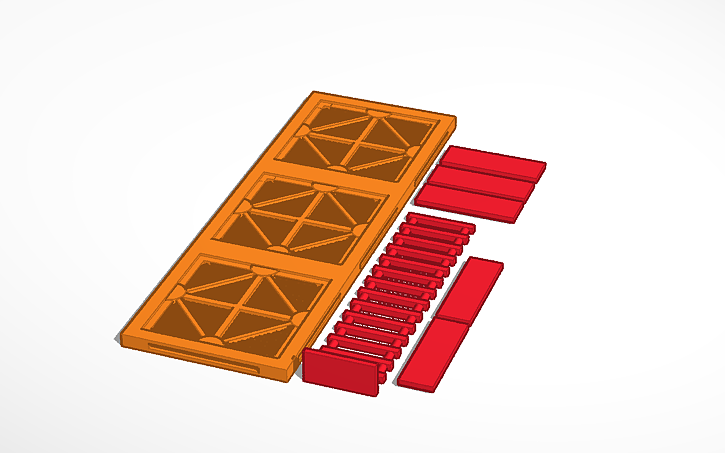 3D design Modular Walkway v1.1 - Tinkercad