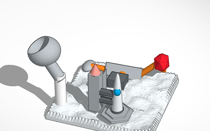 3D design Cosmic Base - Tinkercad