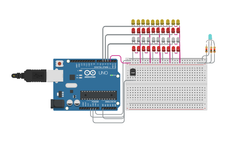 Circuit design Happy Birthday TinkerCad | Tinkercad