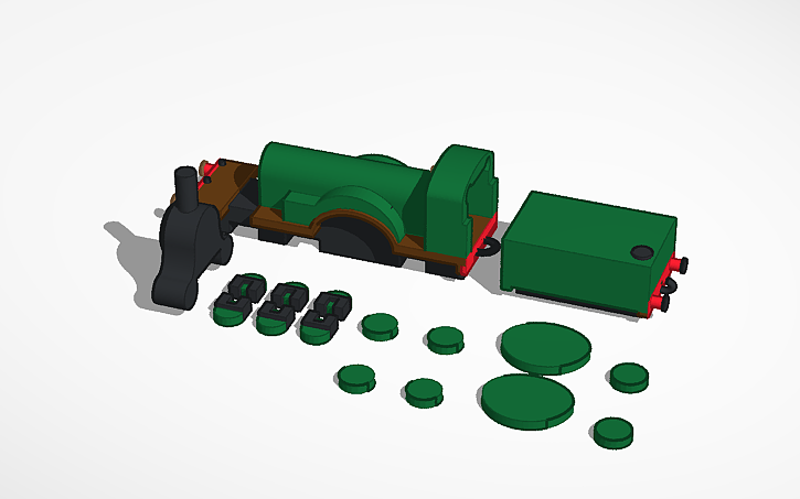 3D design Emily The Stirling Engine - Tinkercad