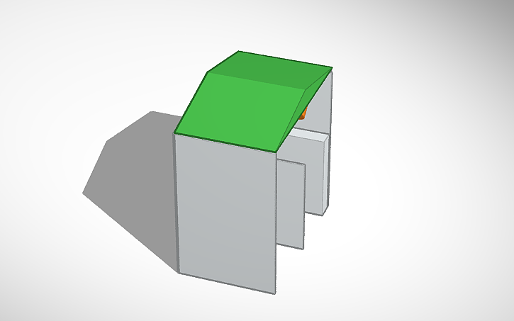 3D design Trash-can - Tinkercad