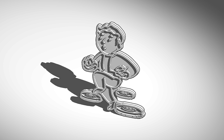 3D design Light Step Fallout 3 | Tinkercad