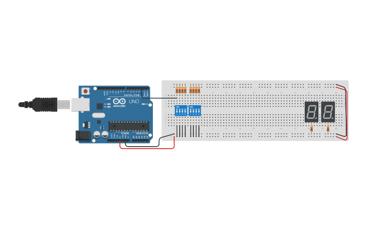 Circuit design exp 2 - Tinkercad