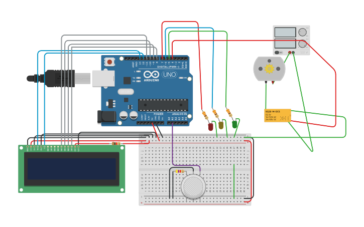 Circuit design ejercicio 2 | Tinkercad