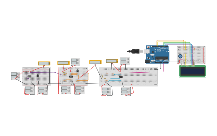 Circuit design Proyecto final A00825617 | Tinkercad