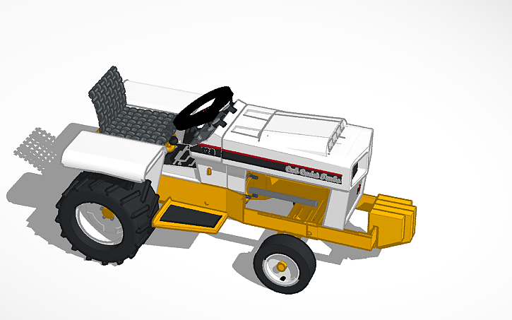 3D design Cub Cadet Turbo V4 - Tinkercad