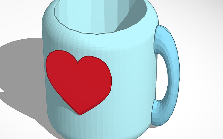 3D design fincan Gulnar muelime - Tinkercad