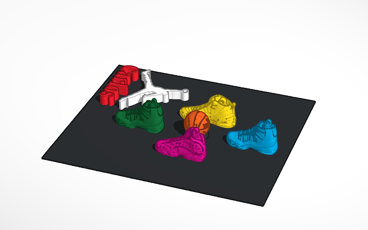 3D design NBA Carlos | Tinkercad