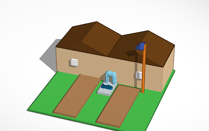 3D design CAYDEN PATE- HOUSE | Tinkercad